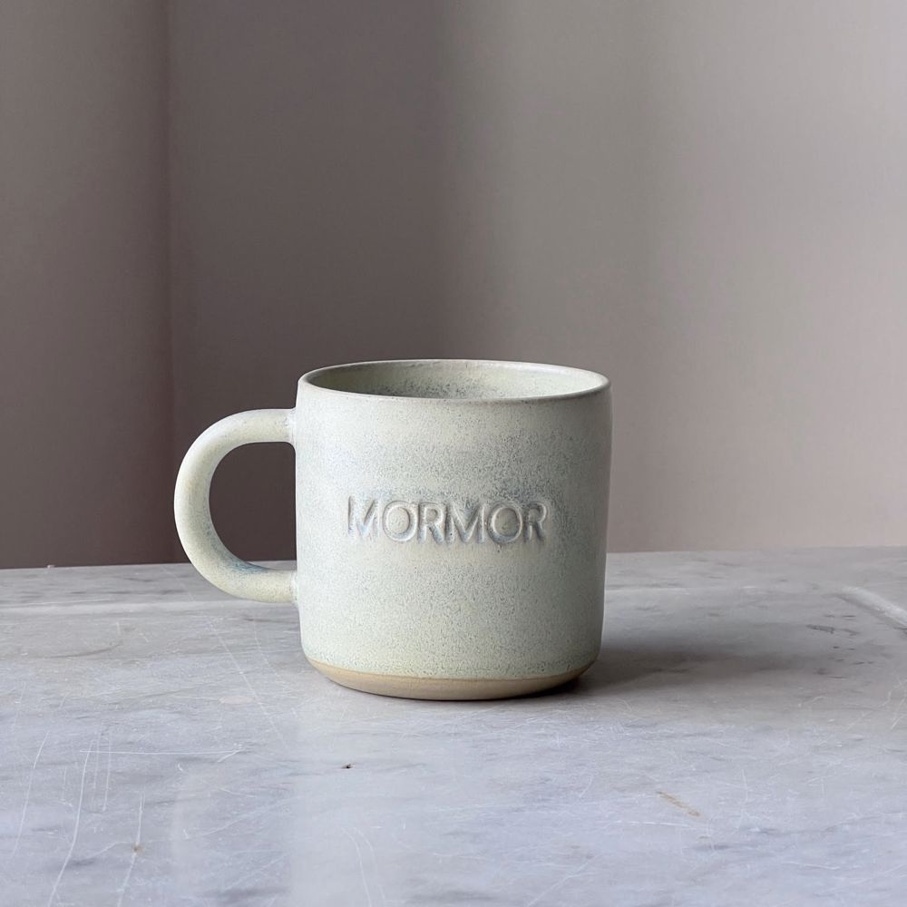 Mormor keramikkop med tekst, Julie Damhus, Mint navnekrus